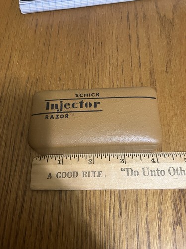 VINTAGE SCHICK INJECTOR RAZOR W/CASE 1939 PRE-EVERSHARP | eBay