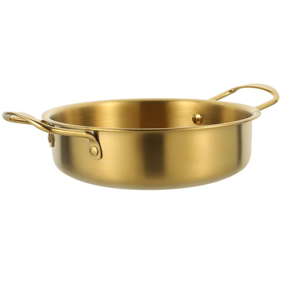 Stainless Steel Hot Pot Kitchen Dry Pot Seafood Pot Cooking Pan ...