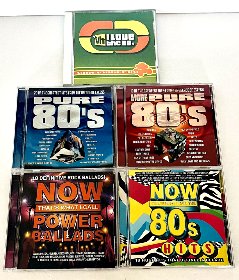 CD Sale 1980s COMPILATIONS Pop Hits of the 80s & Pure 80s PRICE CUT! | eBay