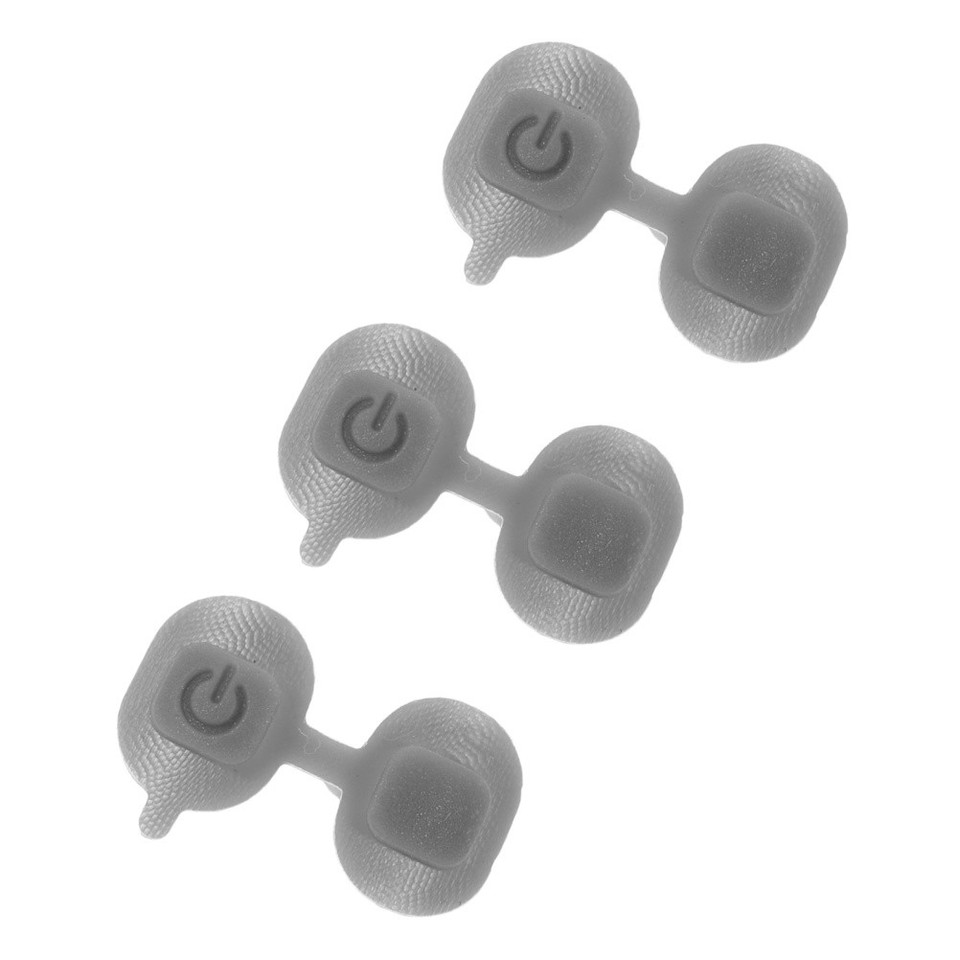 3pcs Wireless Mic Power Button - Replacement Silicone Microphone Power ...