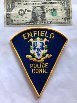 Enfield Connecticut Police Patch Un-sewn great shape | eBay