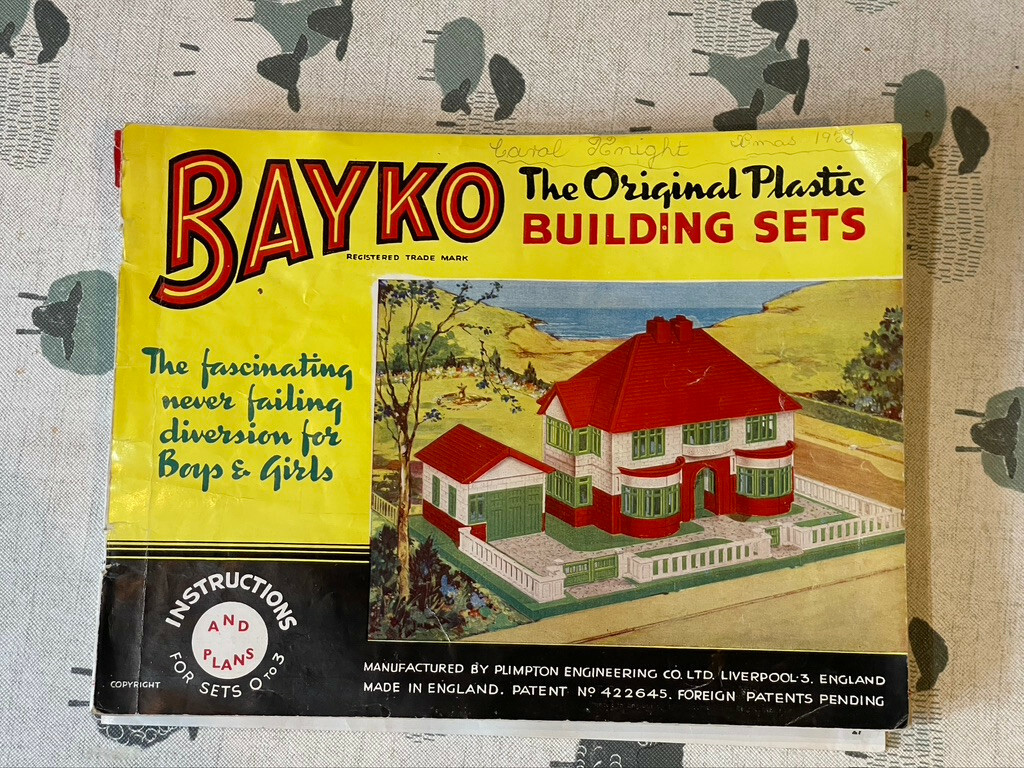 VINTAGE 1953 BAYKO BUILDING SET No.2, 2x converting set & 3x converting ...