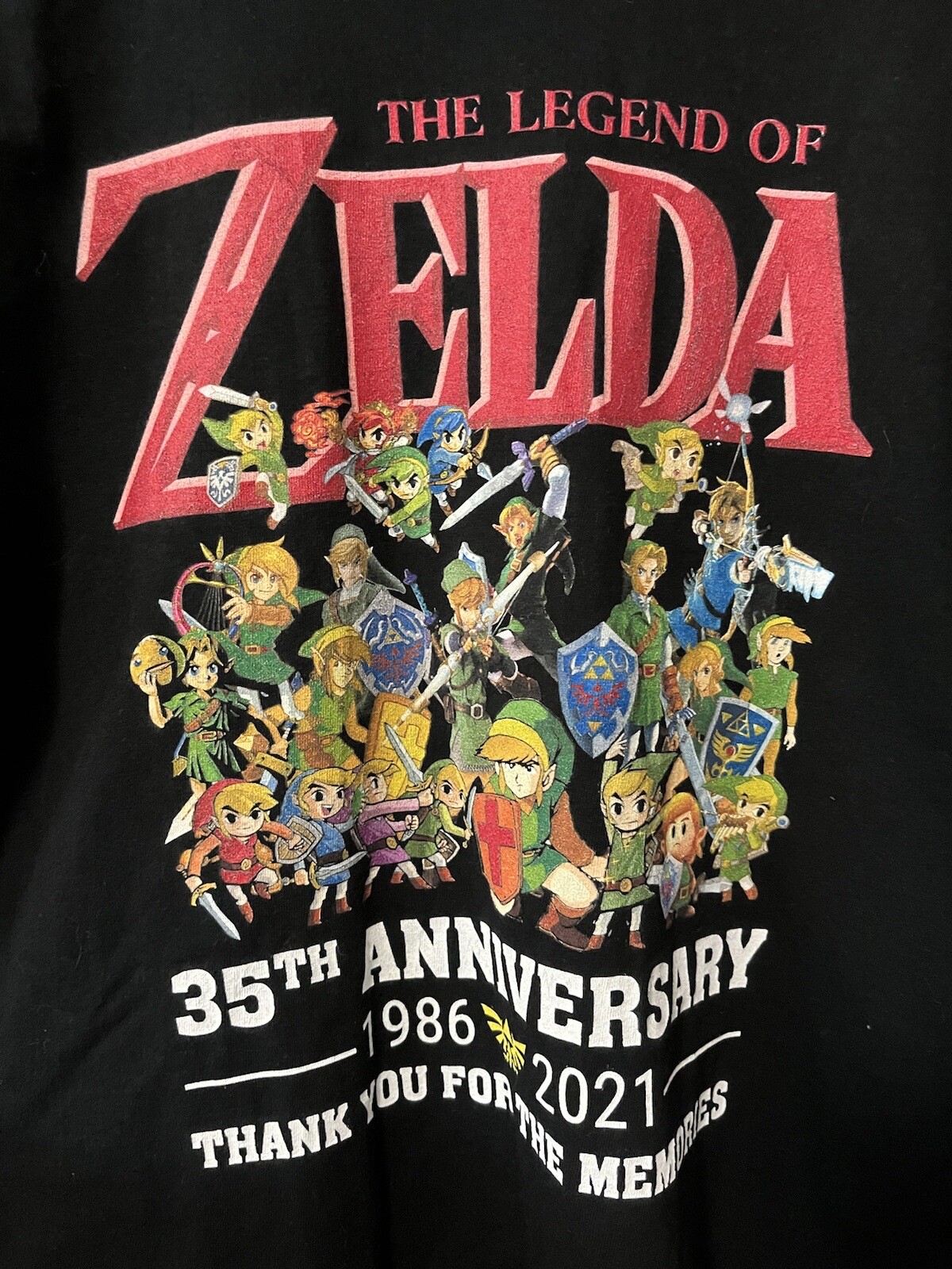The Legend Of Zelda 35th Anniversary 1988 2023 Thank … - Gem