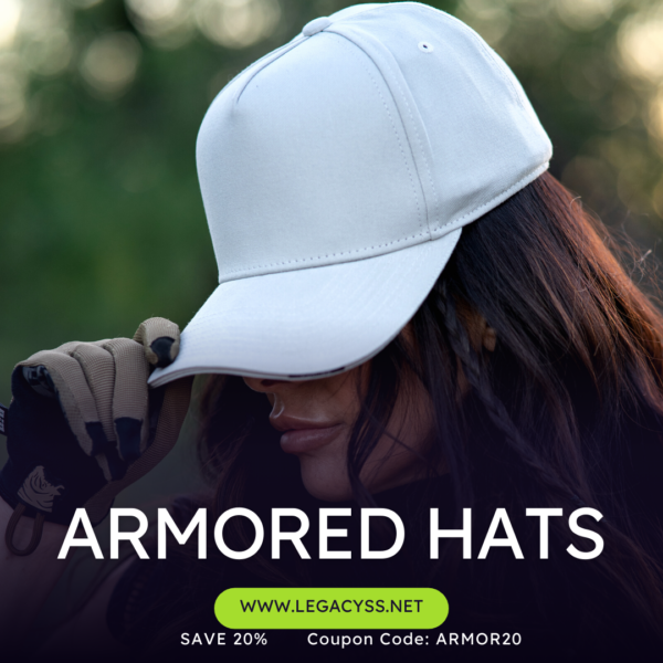 Level II Bulletproof Baseball Hat – Lightweight, Adjustable, Discreet ...