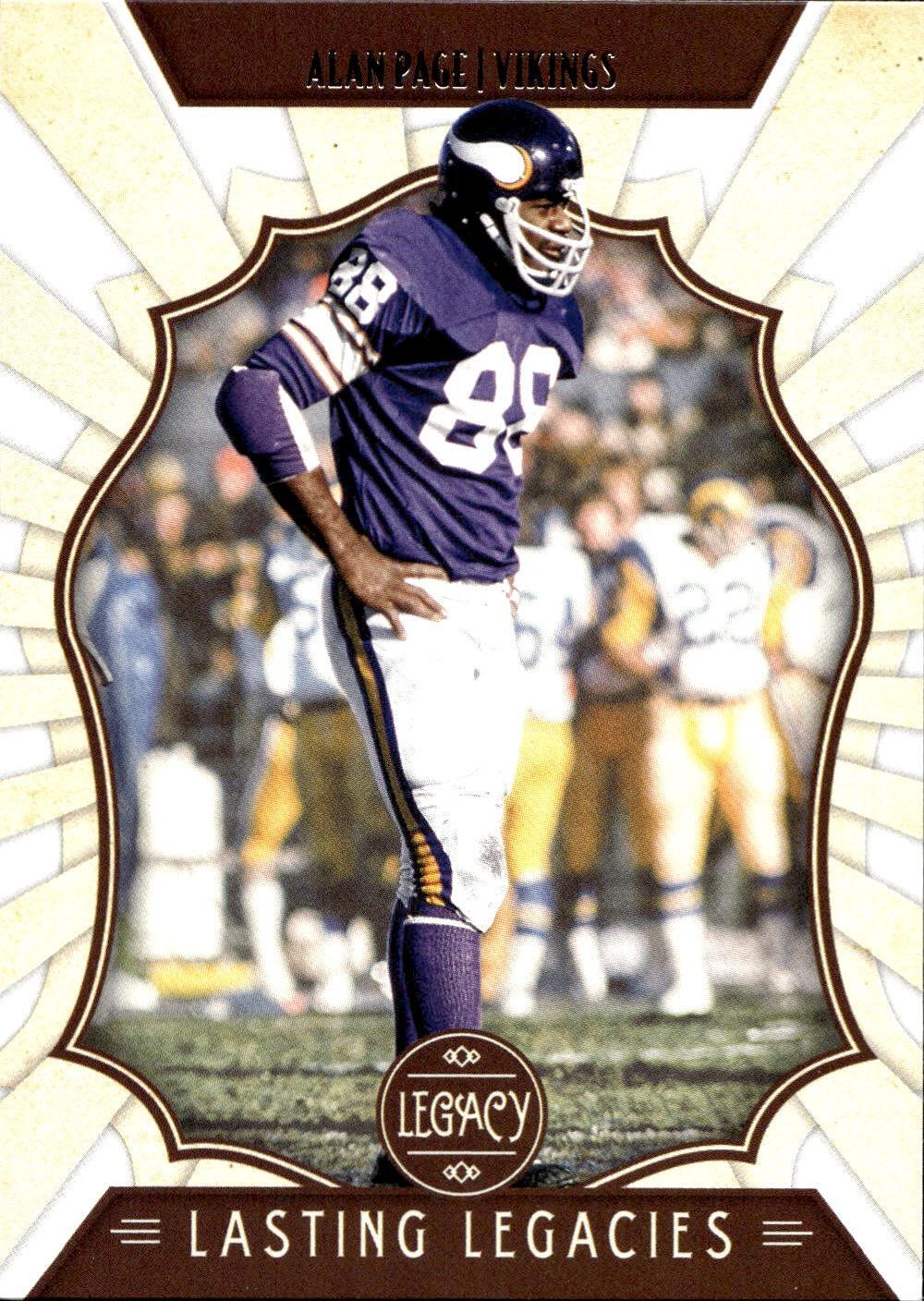 2019 Panini Legacy - Lasting Legacies Alan Page #LL-AP for sale online ...