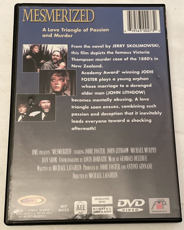 Mesmerized (DVD, 1998) 619543002732| eBay