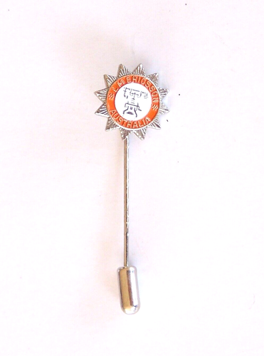 VINTAGE LM ERICSSON AUSTRALIA TELECOMMUNICATIONS COMPANY LAPEL STICK ...