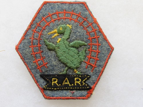 WW1 US Army Rail Artillery Reserve RAR patch quite Scarce Original | eBay