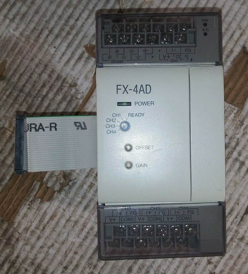 1 USED MITSUBISHI FX-4AD PROGRAMMABLE CONTROLLER ***MAKE OFFER*** | eBay
