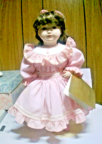 1984 FRANKLIN HEIRLOOM PORCELAIN DOLL "REBECCA" | eBay