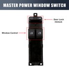 Pack(1) Driver Side Master Panel Power Window Switch for VW Golf MK4 ...