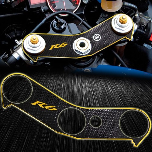 Handle Yoke+Fuel Cap Sticker Cover+Tank Pad 06-17 YZF R6 Perforated ...