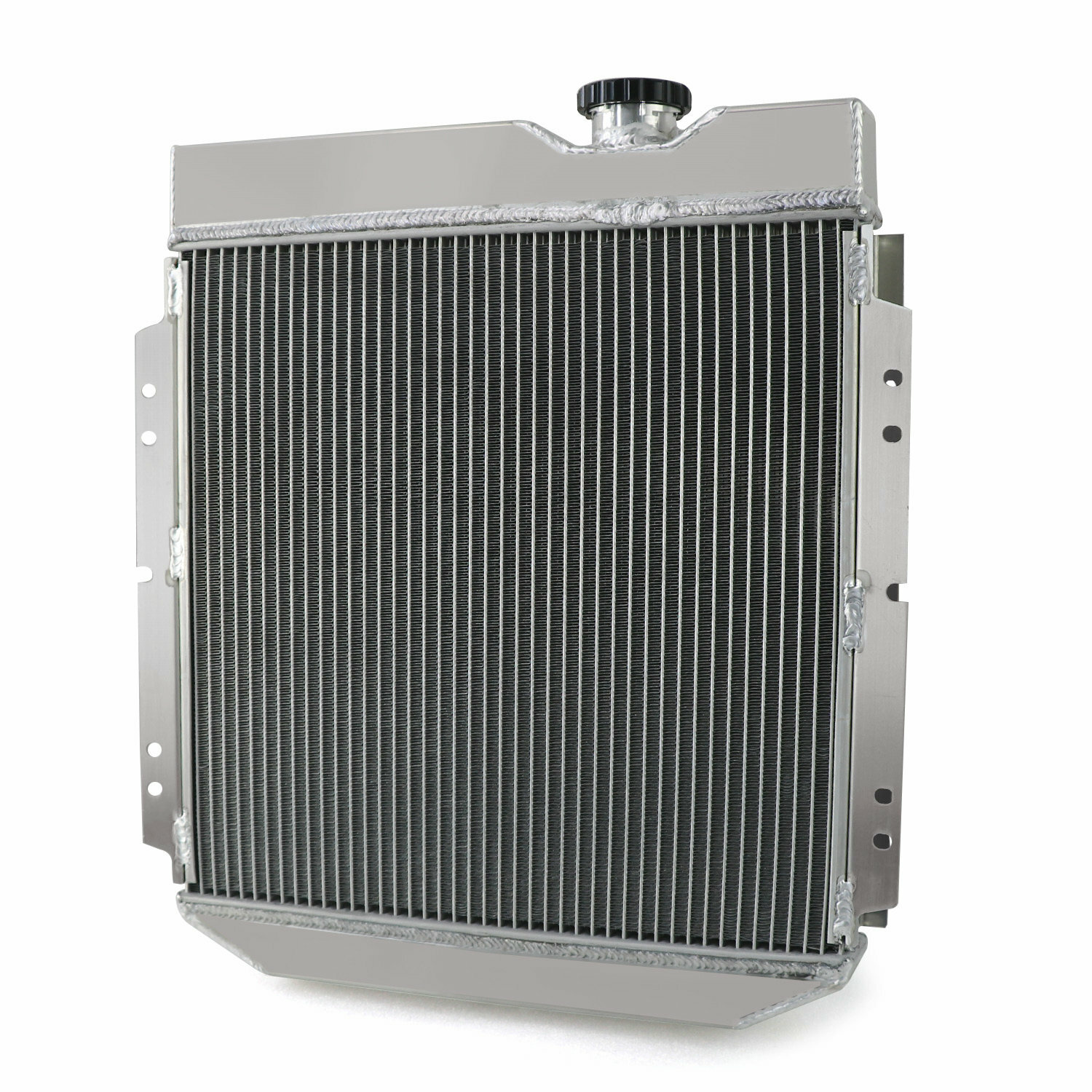 For 1960-1966 Ford Mustang 5.0L Conversion V8 4 Row Radiator+Shroud ...