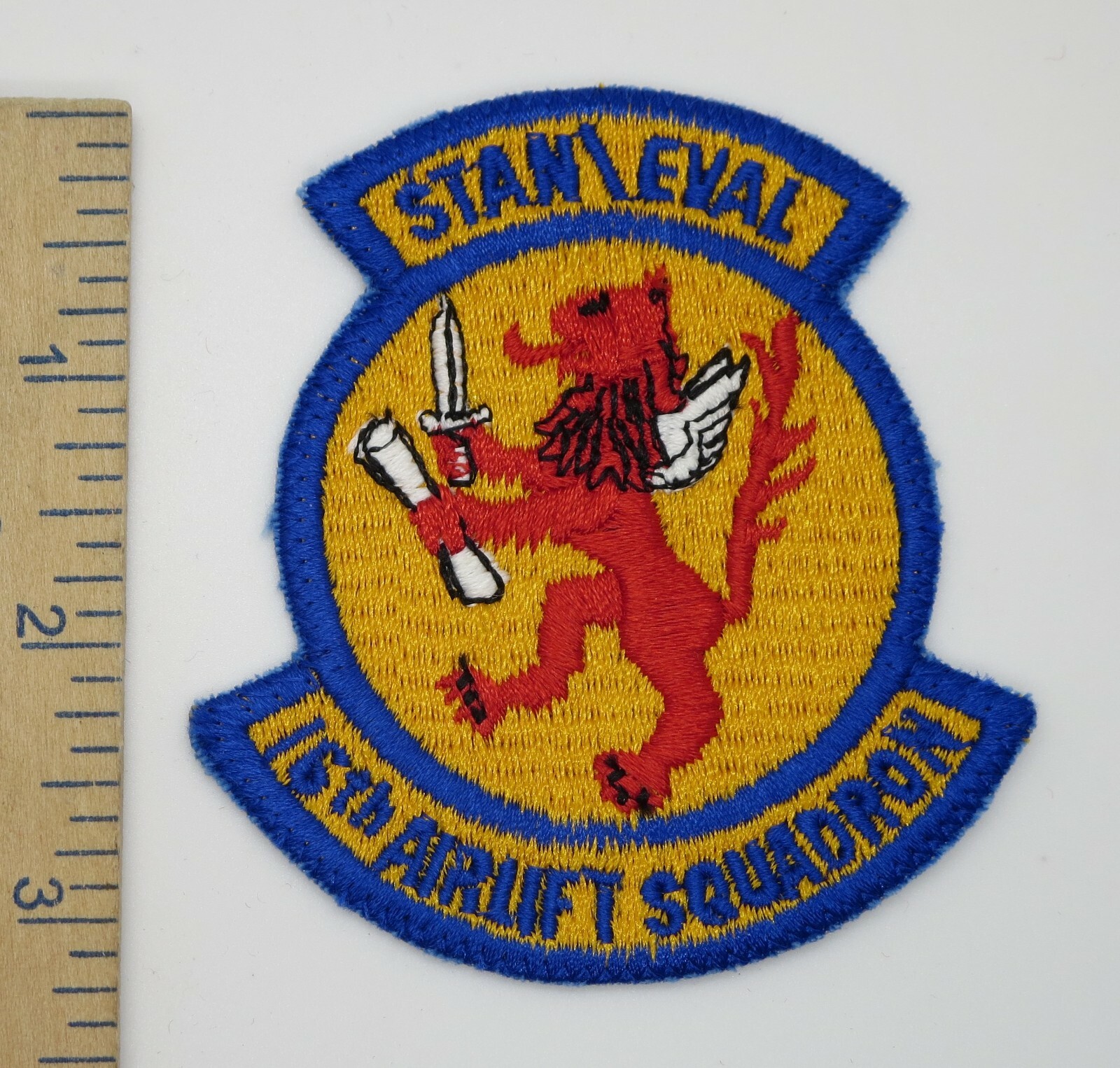 US AIR FORCE 16th AIRLIFT SQUADRON STAN/EVAL PATCH Original Vintage | eBay