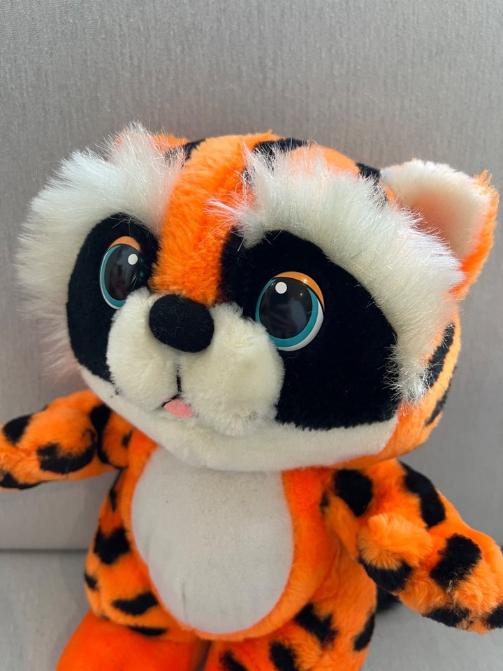 WUZZLES soft plush Orange Tycoon Tiger Racoon Disney Hasbro Softies ...