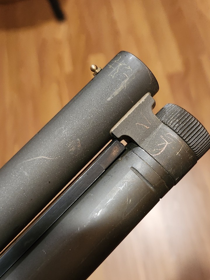 Mossberg 500 ATP-8 Shot 12ga 20" Police Riot Barrel CYL Bore Heat ...