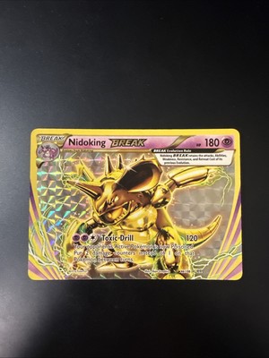 Pokémon TCG Nidoking Evolutions Card 46/108 Break XY LP | eBay