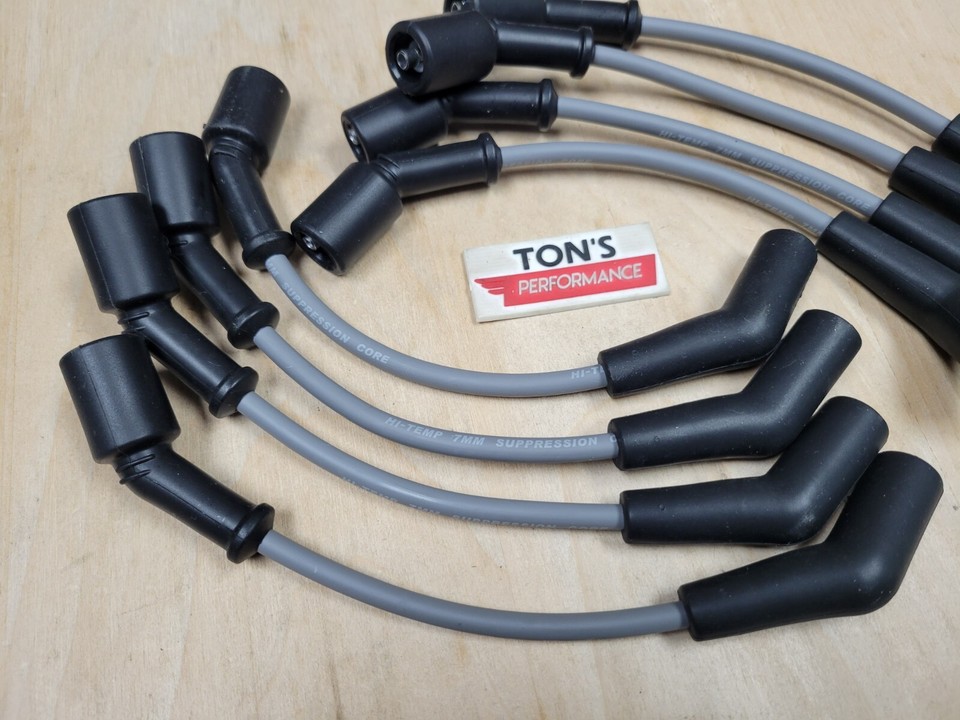 Ton's LS Spark Plug Wire Set 135 45 Corvette Camaro GMC Chevy 7mm Gray ...