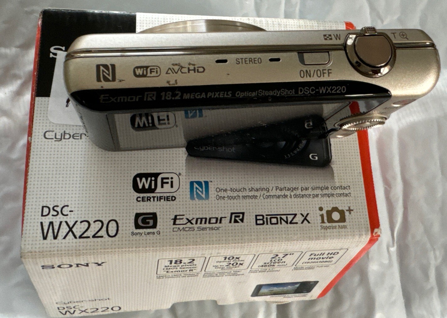 Sony DSCWX220/B 18.2 MP Digital Camera - Black for sale online | eBay