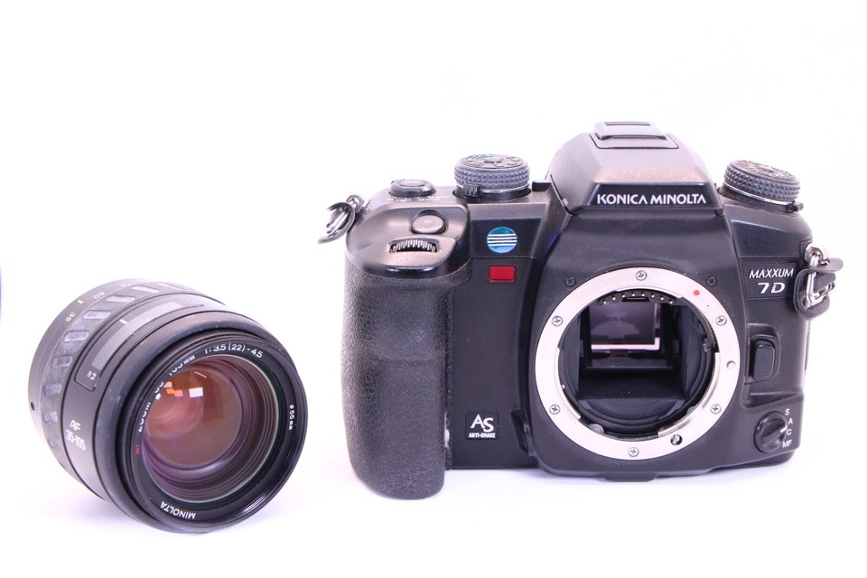 MINOLTA MAXXUM 7D DIGITAL 35-105MM AF lens SONY ALPHA Konica DSLR WORKS ...