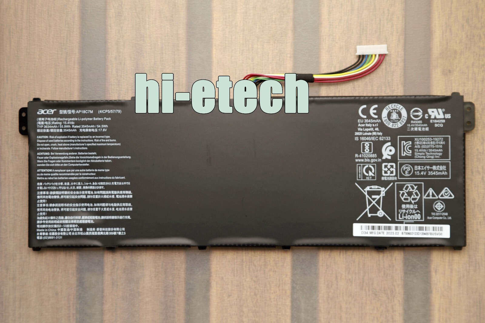 New Genuine AP18C7M Battery for Acer Swift 3 5 SP513-54N SF313-52 ...