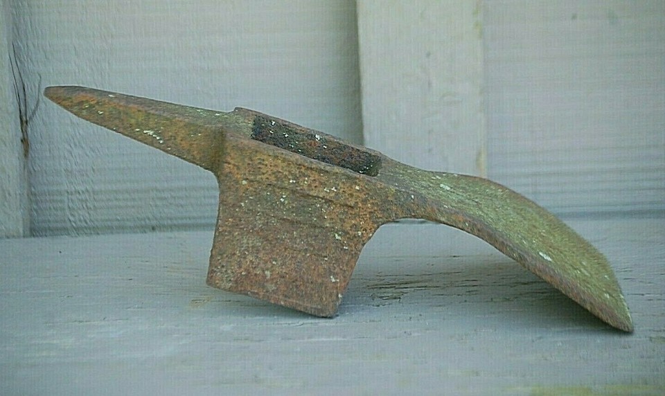 Antique Woodworking Adze Head Shipwright Timber Frame Carpenters Tool ...
