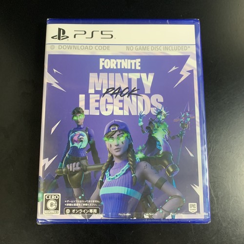 Unopened PS5 Fortnite Minty Legends Pack Code in a box Sony PlayStation ...
