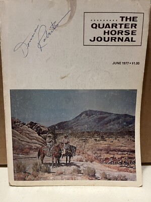 JUNE 1977 The Quarter Horse Journal Vintage AQHA QH Collectible | eBay