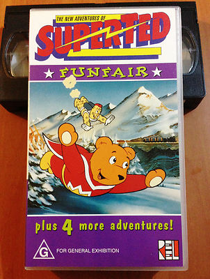 THE NEW ADVENTURES OF SUPERTED - FUN FAIR VHS | eBay Australia