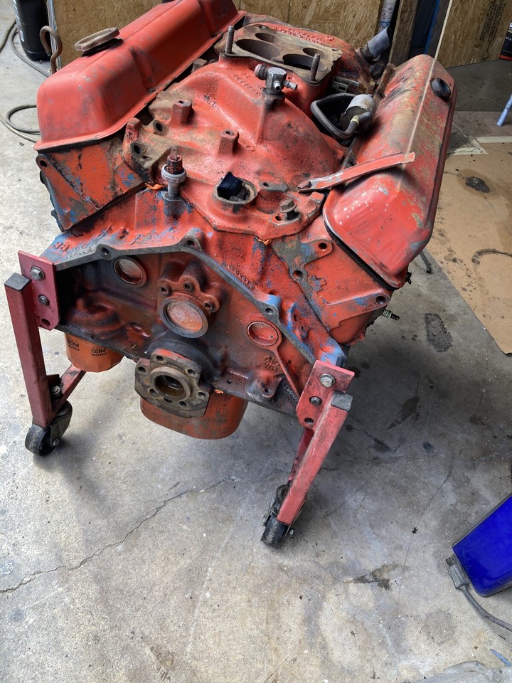 SBC 350 V8 ENGINE MOTOR 3970010 SMALL BLOCK CHEVY 1970 | eBay