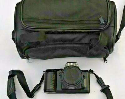 Nikon N4004s SLR 35mm Film Camera Bundle w Lens and Bag | eBay