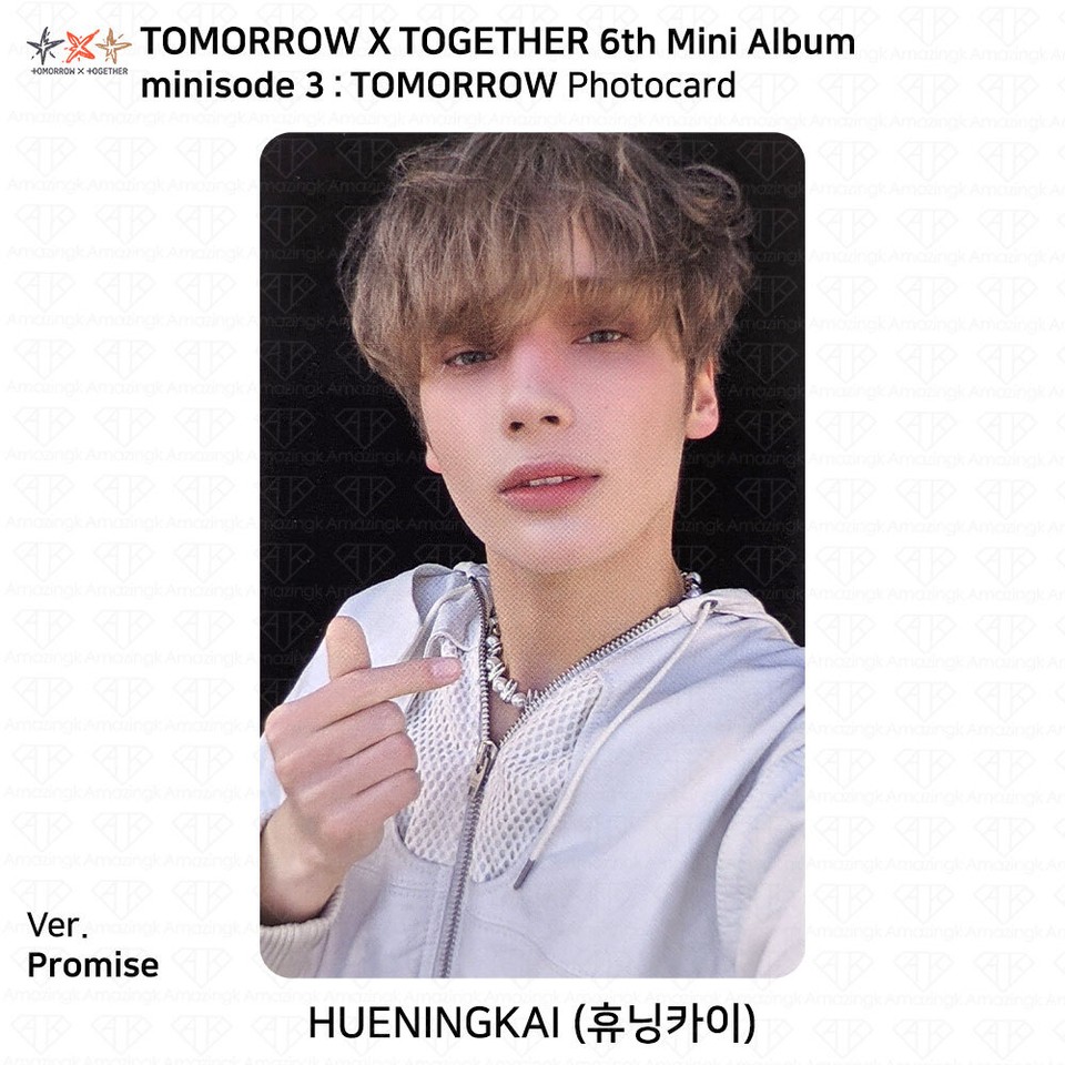 TXT Tomorrow X Together minisode 3: TOMORROW Photocard Postcard Poster ...