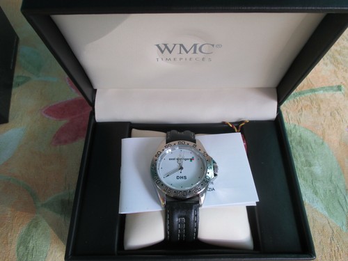 WMC Timepieces Herrn Armbanduhr in rot und blau Axel Springer | eBay