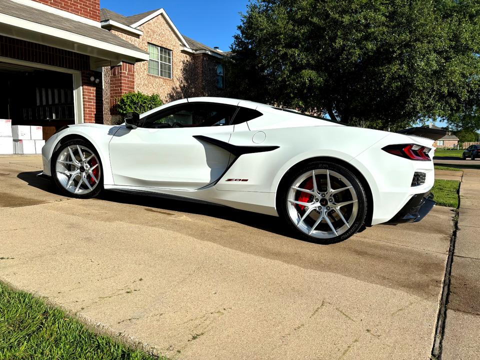 20" 21" ALT5 Forged Brushed Aluminum wheels for C8 Corvette Z06 / E-ray ...
