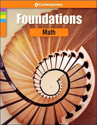 FOUNDATIONS MATH, REVISED EDITION By Contemporary & Mcgraw-hill ...