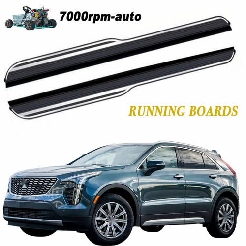 2PCS Running Boards Fits For Cadillac XT4 2019-2026 Side Step Nerf Bar ...