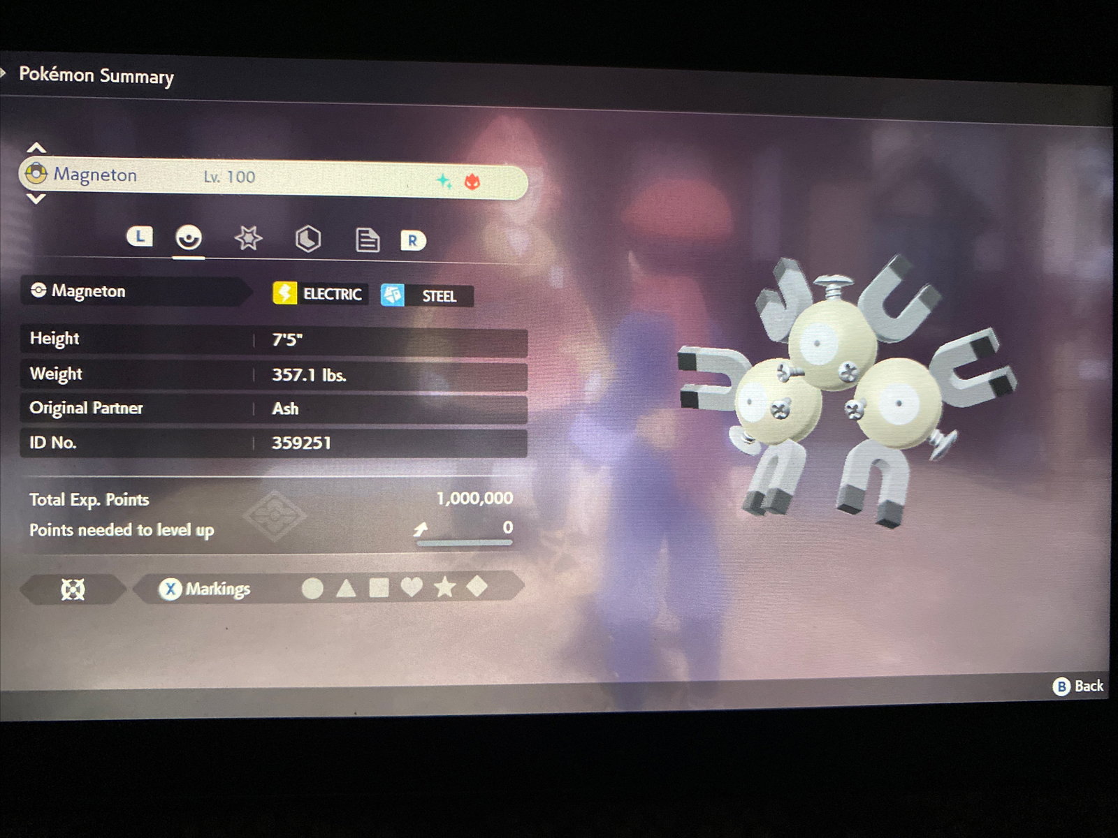 Pokemon Legends Arceus Shiny Magneton Alpha Max Effort Fast Delivery | eBay
