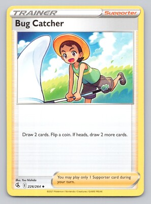 2021 Bug Catcher Pokemon Card Fusion Strike Base Set #226 | eBay