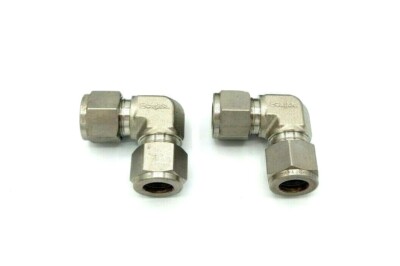 NEW!! LOT OF 2! Swagelok SS-810-9 Stainless Union Elbow, 1/2 in. Tube ...