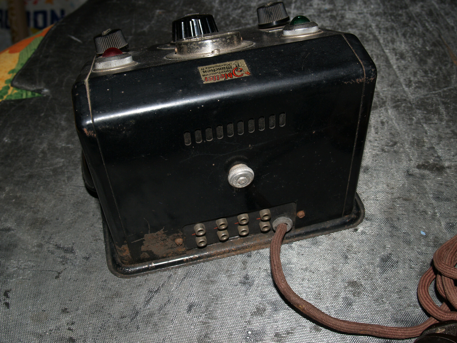 Transformer Transformator marklin 13470 C 110 V 24V - Wechselstrom ...