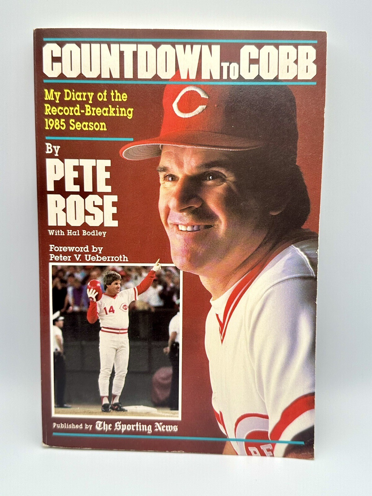 “Countdown To Cobb: My Diary Of The 1985 Season” By Pete Rose (1985 ...
