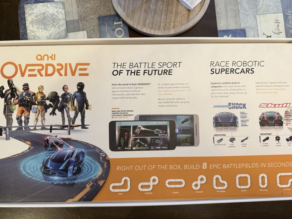Anki Overdrive Starter Kit Radio Control Robotic Battle Racing Car | eBay