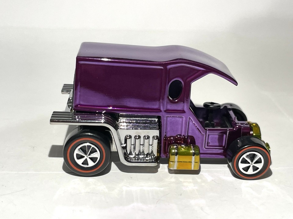 So Cool 😎 CUSTOM MADE Hot Wheels T Totaller SPECTRAFLAME Purple REDLINE ...