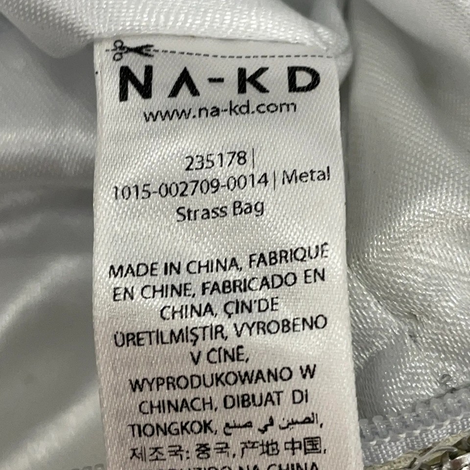 NA-KD, Handtasche, Strass Bag, Damen, Silber, 16, 1, 19 cm #Zax | eBay.de