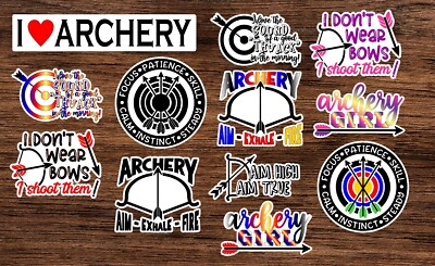 Archery Vinyl Stickers | eBay UK