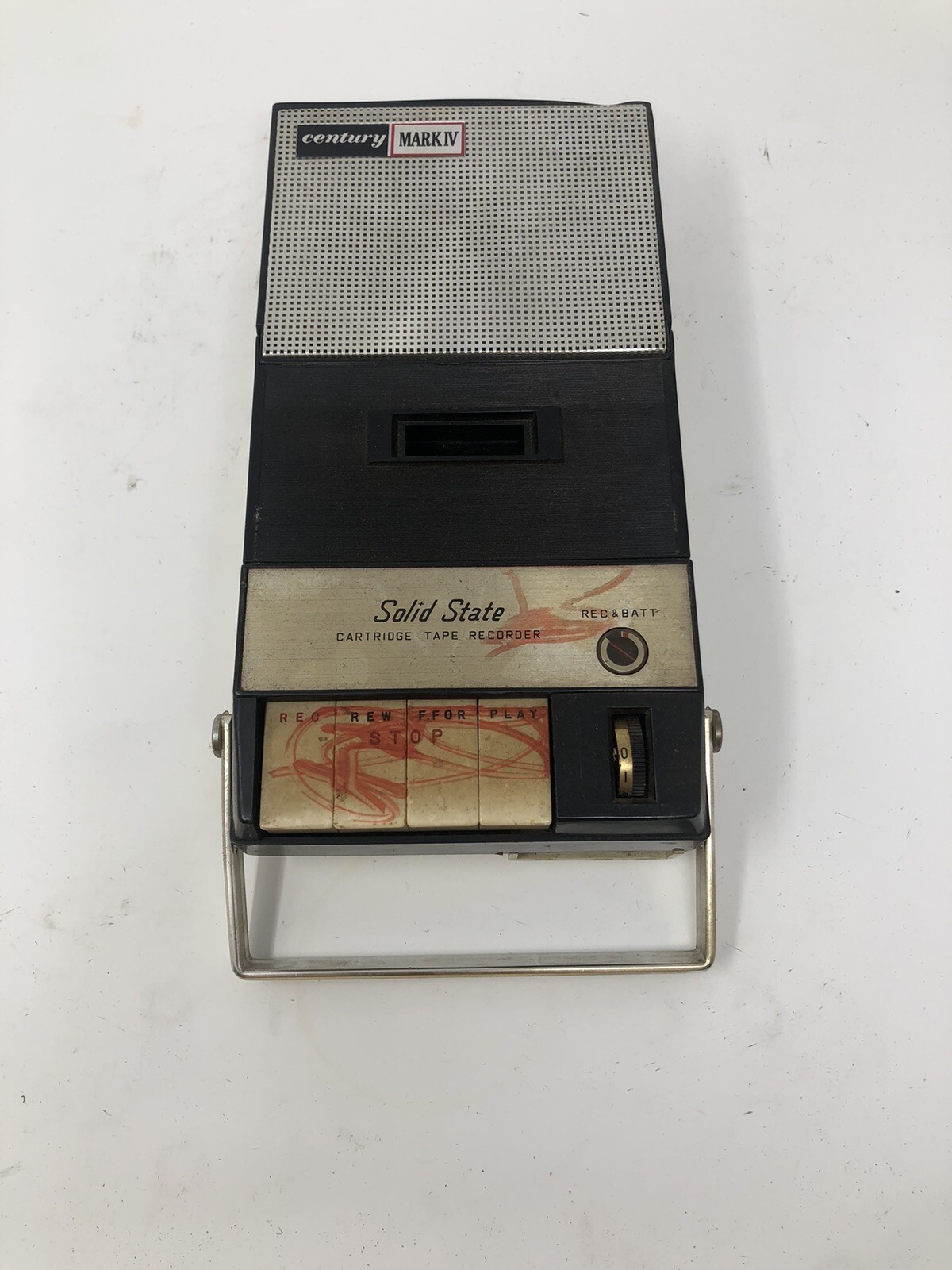 Vintage Century Mark IV Solid State Cartridge Tape Recorder - Model ...