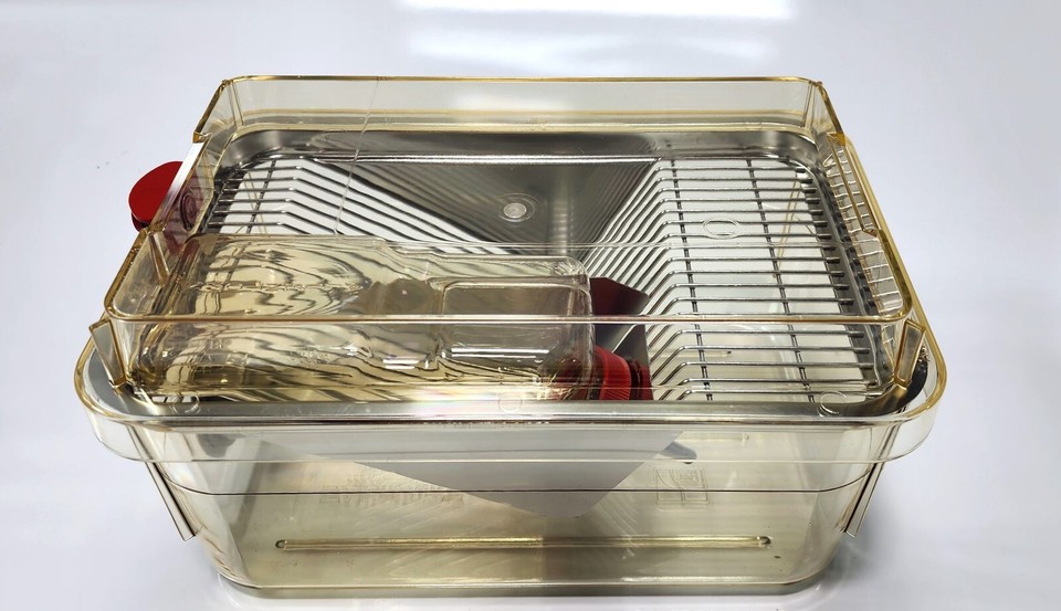 Allentown MOUSE / RAT Cage w Wire Bar Lid 75 JAG HI TEMP Mouse Cage ...