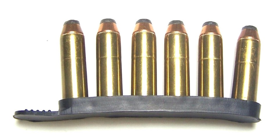 New 4 Pack Bullet Strips 38 357 6.8M 40S&W Load Your 6 Rounds Quick ...