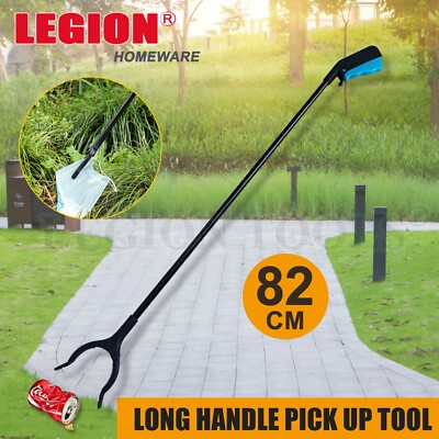 82cm Aluminium Pick Up Tool Reacher Grabber Extend Hand Picker ArmStick ...