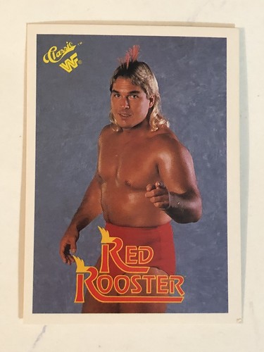 Red Rooster WWF WWE Classic Trading Card 1990 #39 | eBay